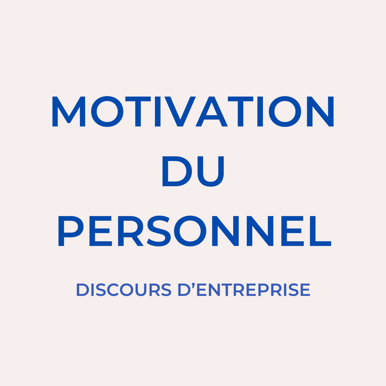 Exemples de discours d'entreprise rédigés pour toutes les situatio