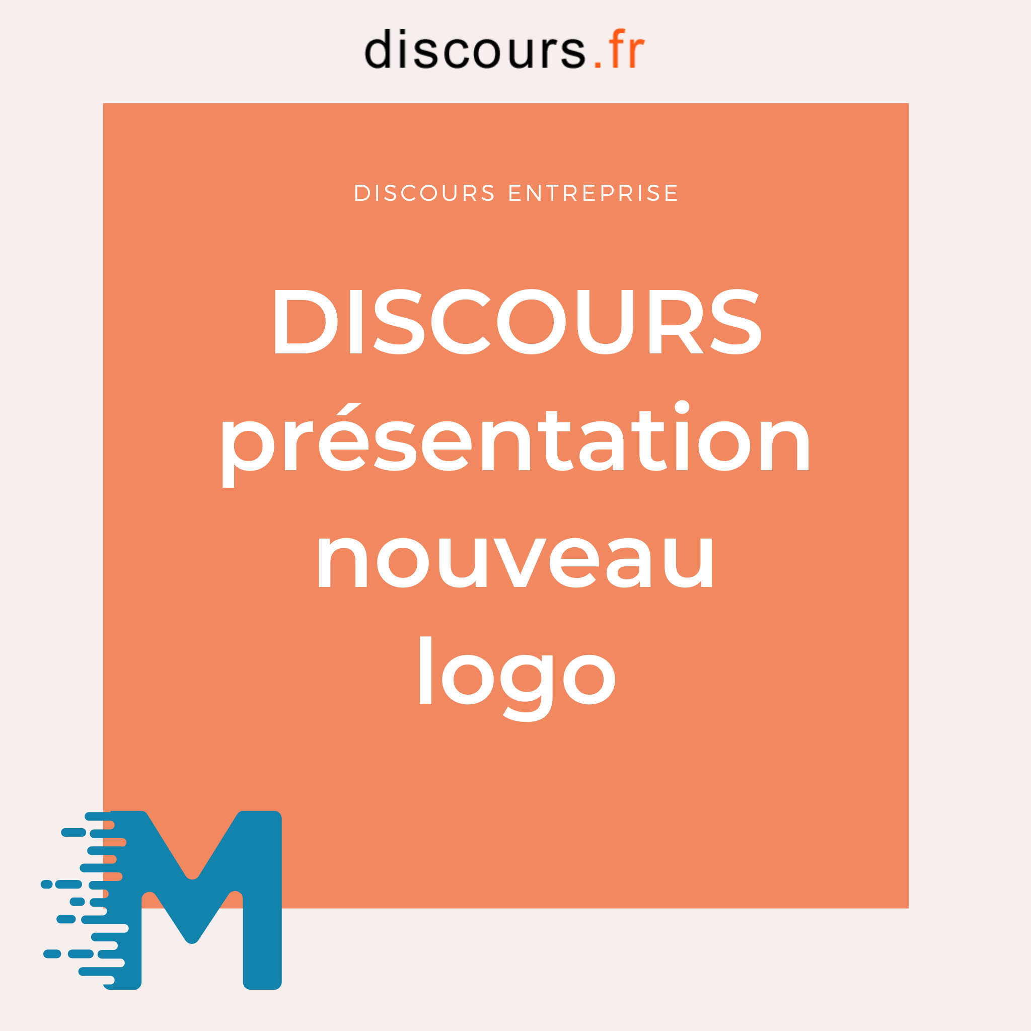 Présentation du nouveau logo d'une entreprise dirigeant ou respons
