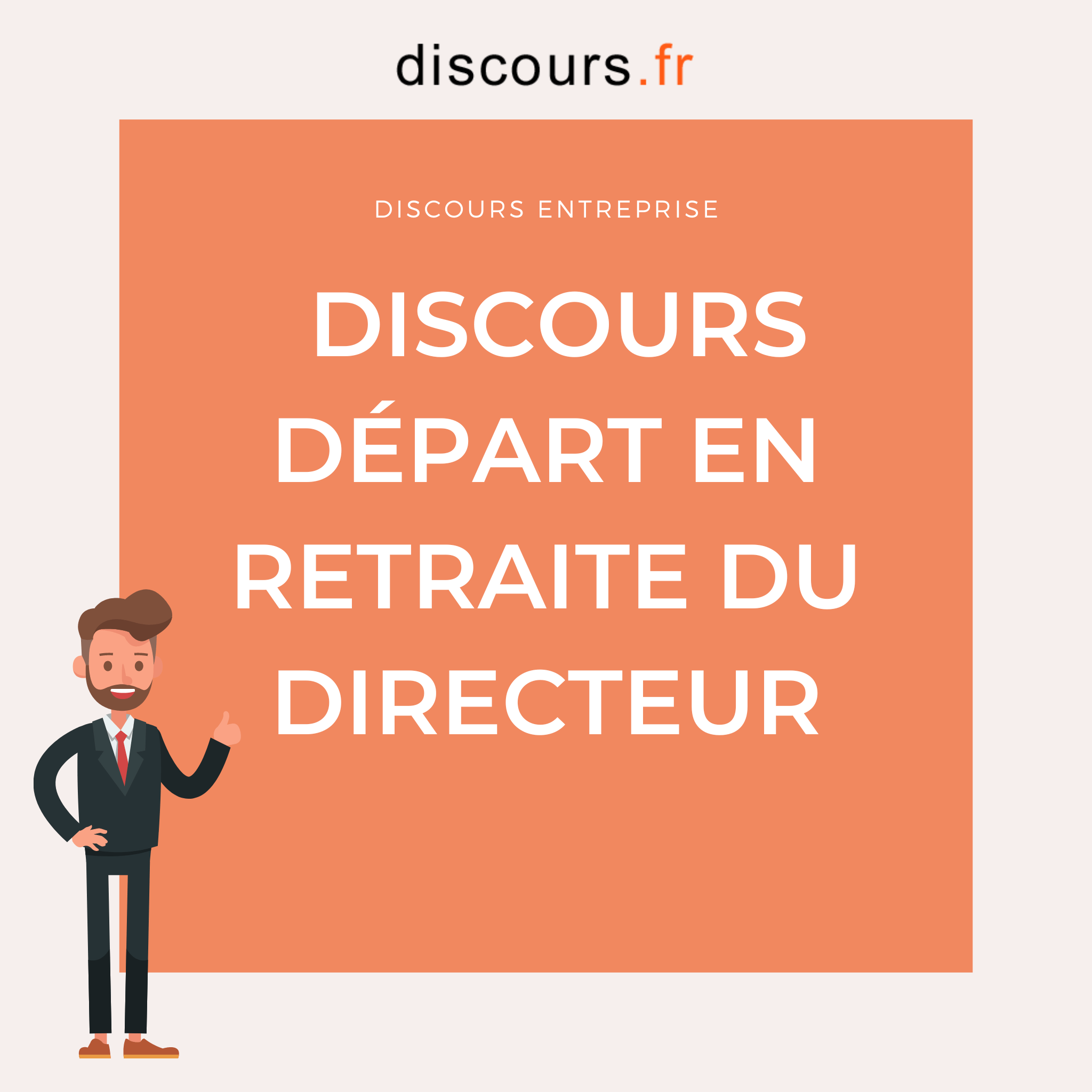 Discours pour le départ en retraite du directeur
